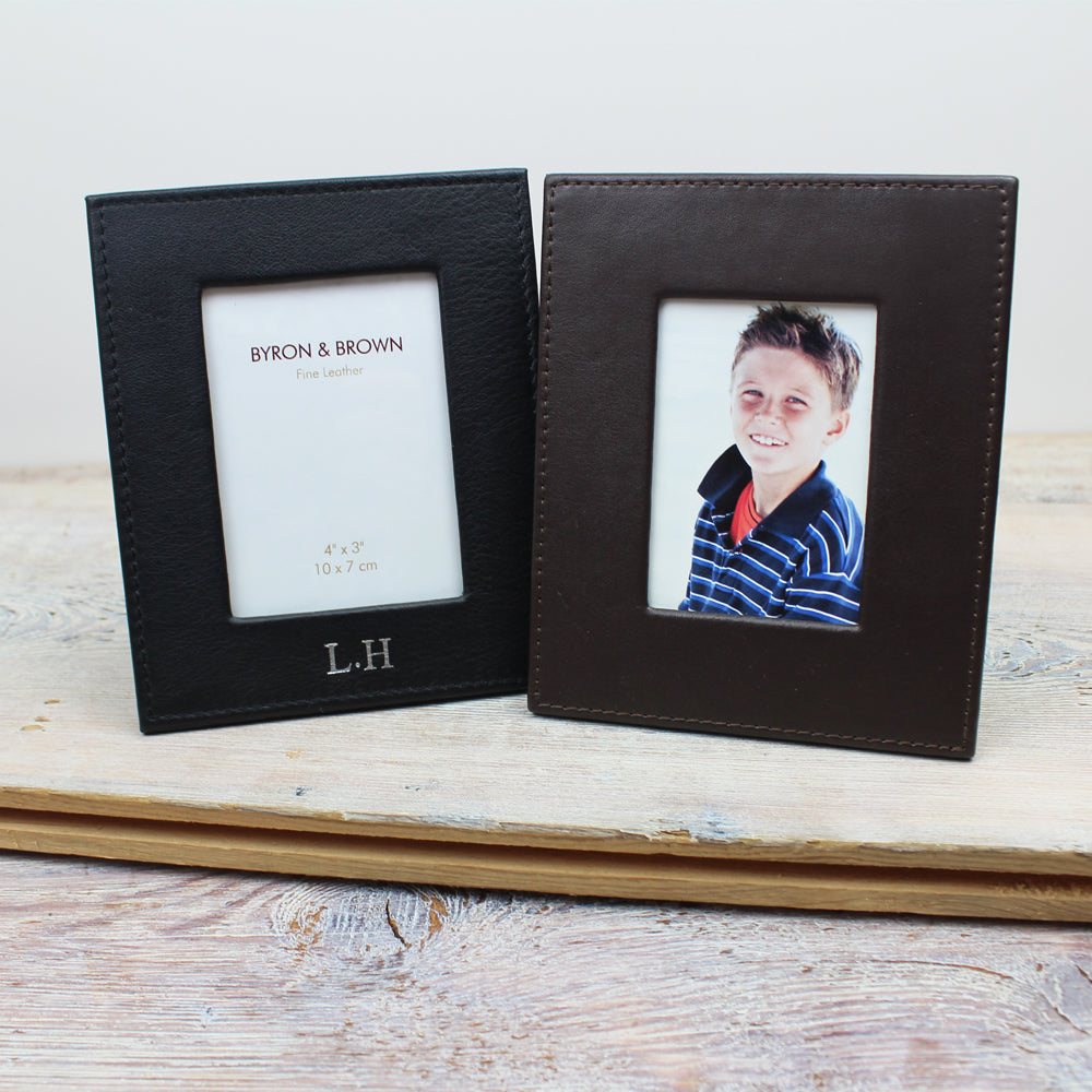 Classic Leather Photo Frames – Byron & Brown