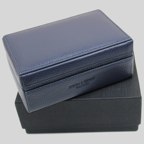 Leather Cuff Link Box – Byron & Brown