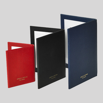 Premium Leather Travel Picture Frame – Byron & Brown